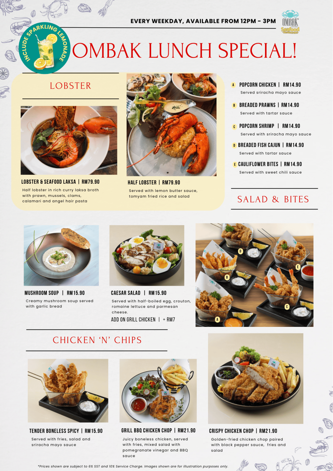 Outlet - Ombak Kitchen Seafood Restaurant KL @ Setapak